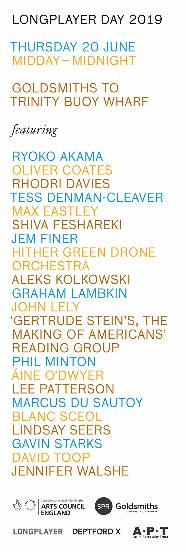 Longplayer Day 2019 : Longplayer